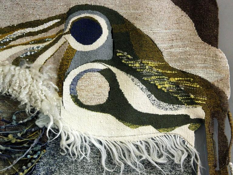 Original Art Work Tapestry by Antoine Rapin, France, circa 1970 at 1stDibs