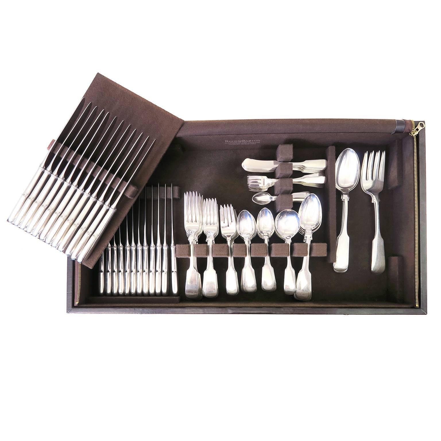 Gorham Old English Tipt Pattern Sterling Flatware Set at 1stDibs ...