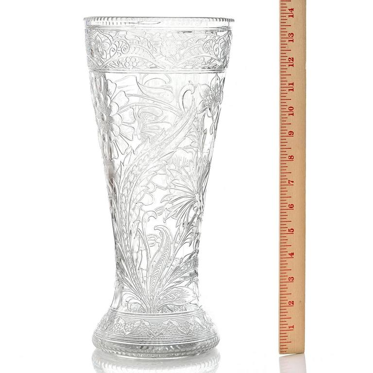 Spectacular Thomas Webb Art Nouveau Rock Crystal Vase For Sale at ...