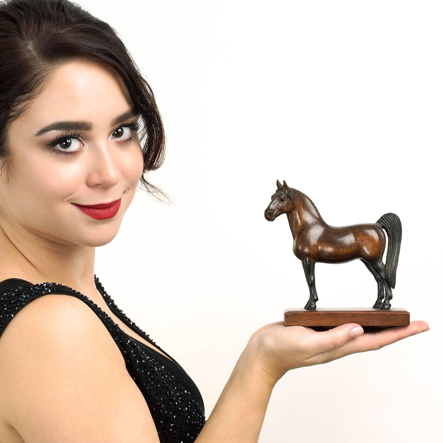 Peter Giba Carved Horse at 1stDibs