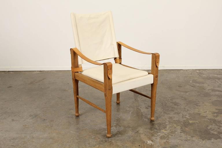 Set of Six Unique Danish Mid-Century Modern Safari Dining Chairs at 1stDibs
