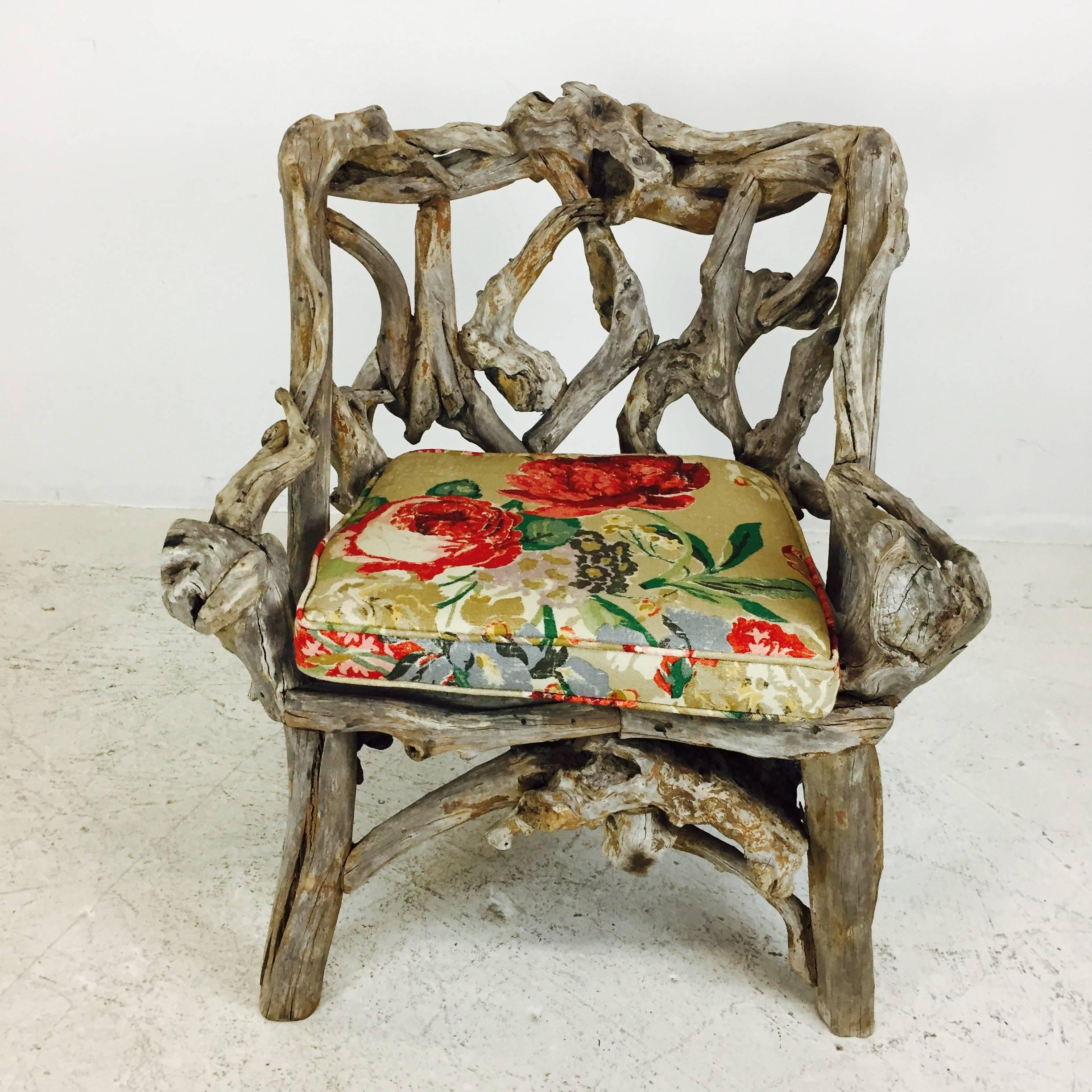 Rustic Adirondack Root Table and Chairs at 1stDibs | root chairs ...