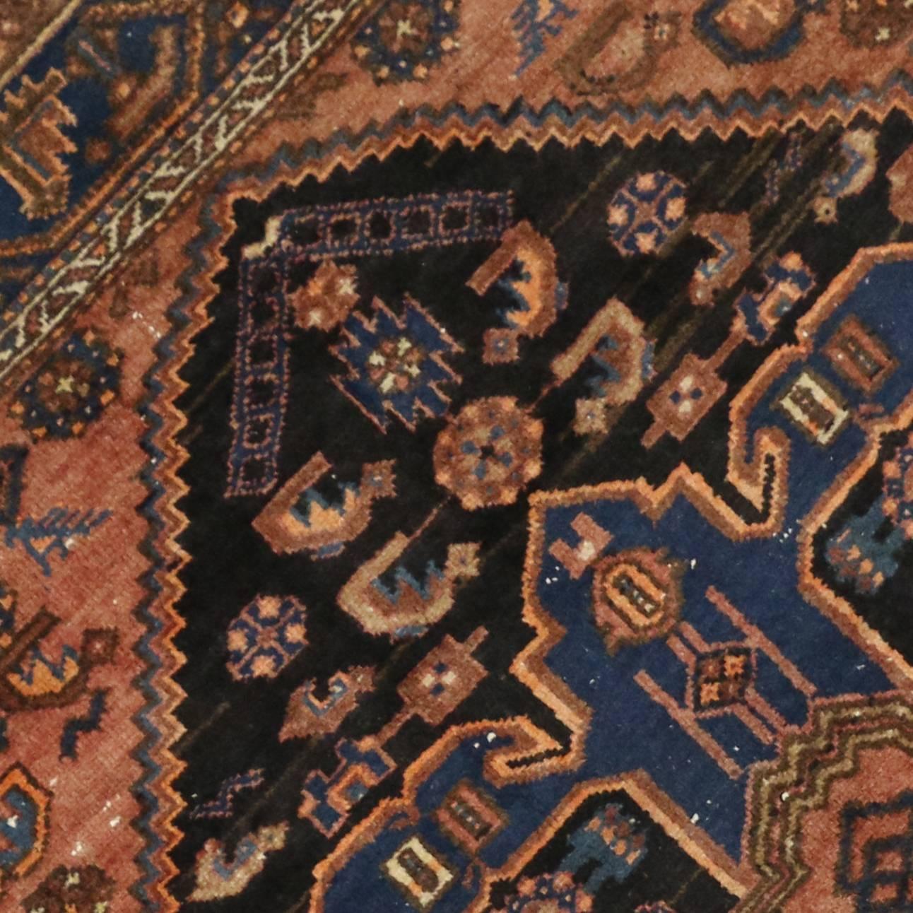 Antique Persian Hamadan Rug with Modern Tribal Style For Sale at 1stDibs