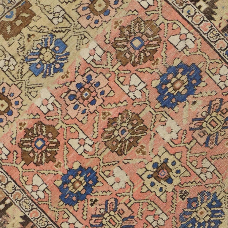 Antique Bijar Persian Rug with Modern Traditional Style For Sale at 1stdibs