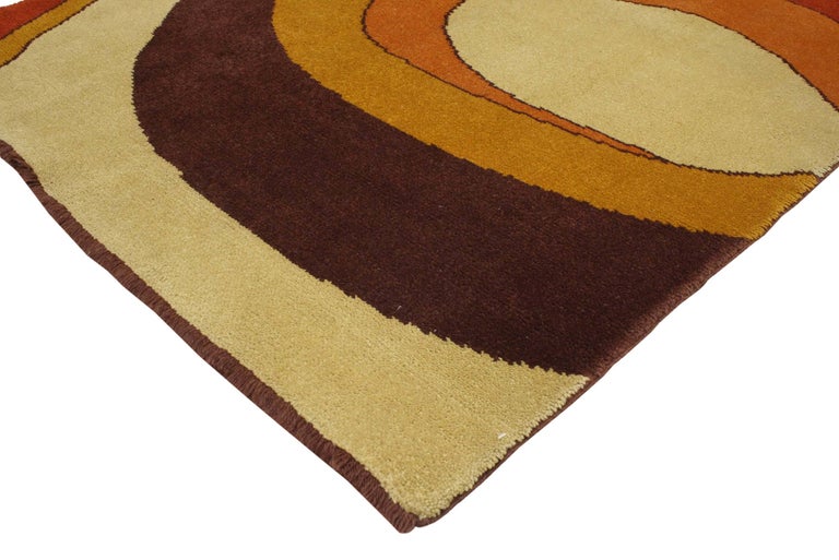 Vintage Swedish MCM Rug with Scandinavian Modern Style, Modern Danish ...