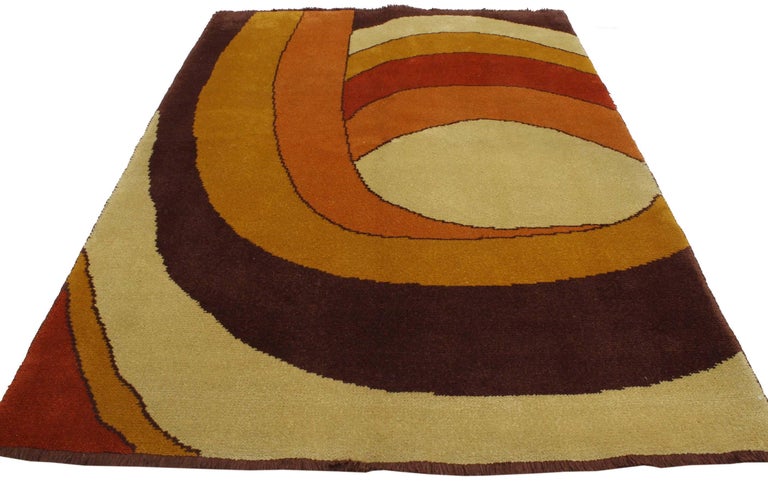 Vintage Swedish MCM Rug with Scandinavian Modern Style, Modern Danish ...