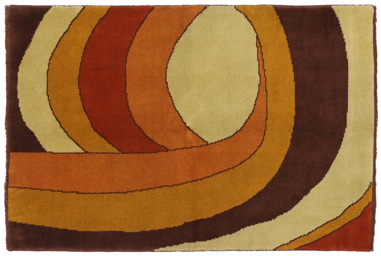 Vintage Swedish MCM Rug with Scandinavian Modern Style, Modern Danish ...