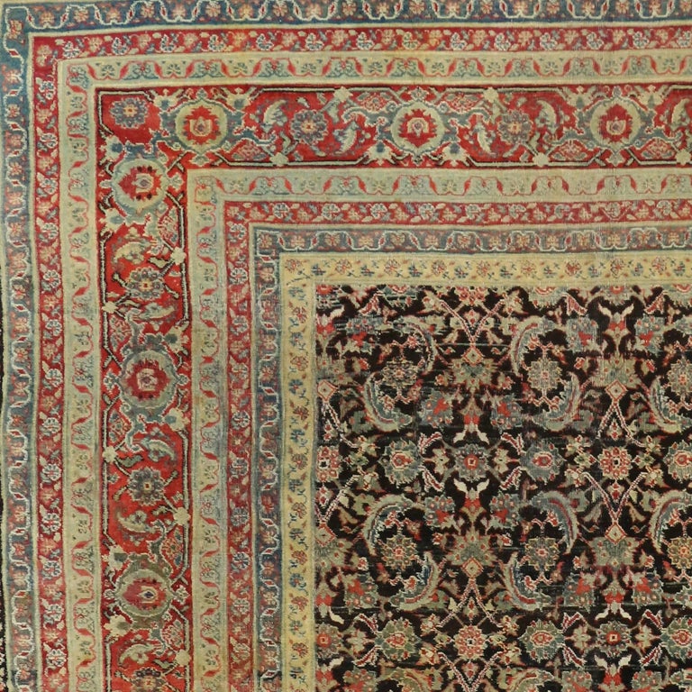 Vintage India Agra Rug with Modern Traditional Style For Sale at 1stDibs