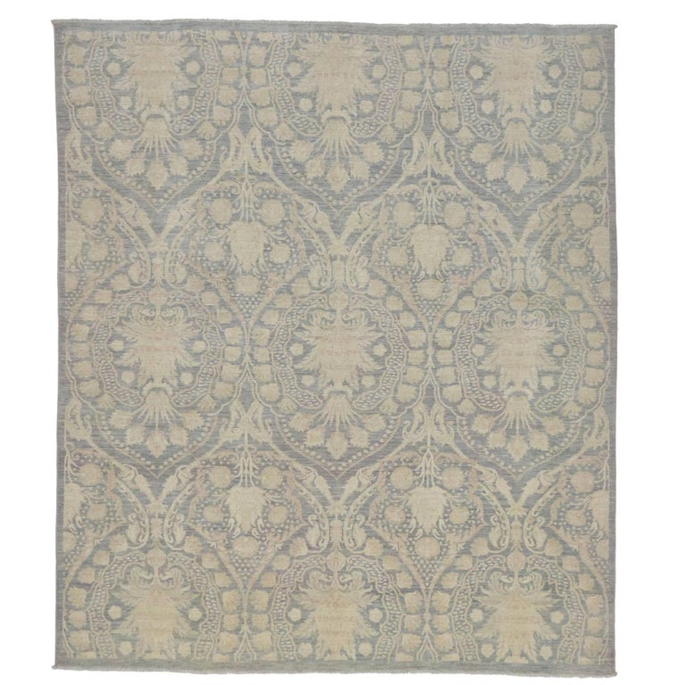 New Transitional Area Rug with Coastal Cottage Style and Romantic ...