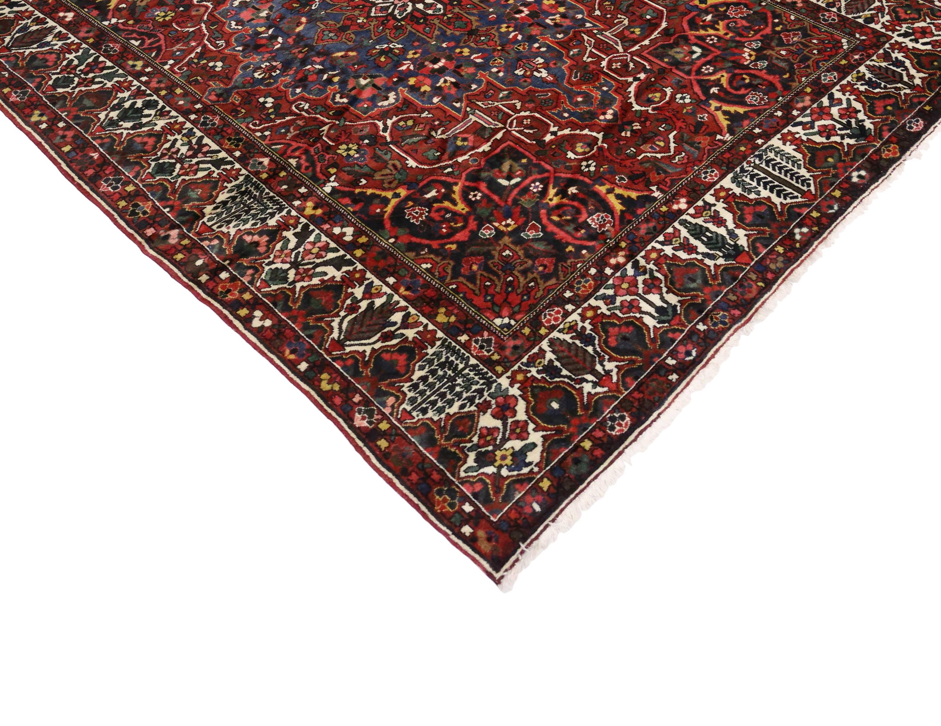 Antique Persian Bakhtiari Rug with Traditional Modern Style For Sale at ...