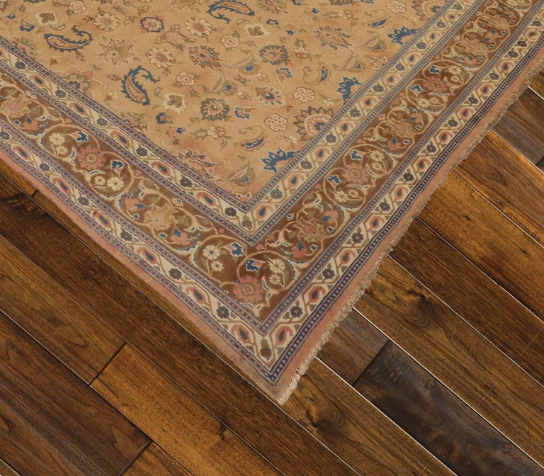 Vintage Persian Mashhad Rug with Traditional Modern Style For Sale at ...