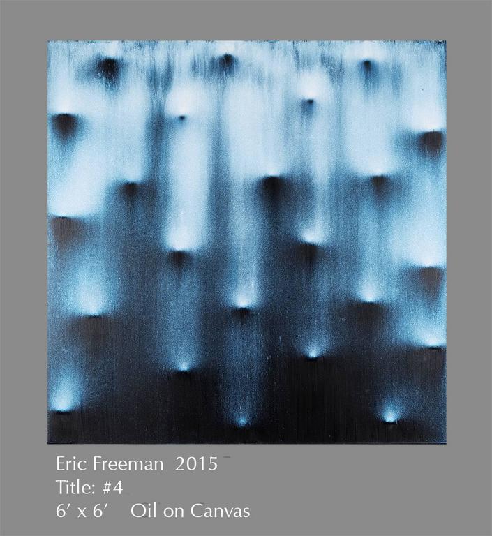 Large-Scale Abstract Painting Entitled "#4" by Eric Freeman at 1stDibs