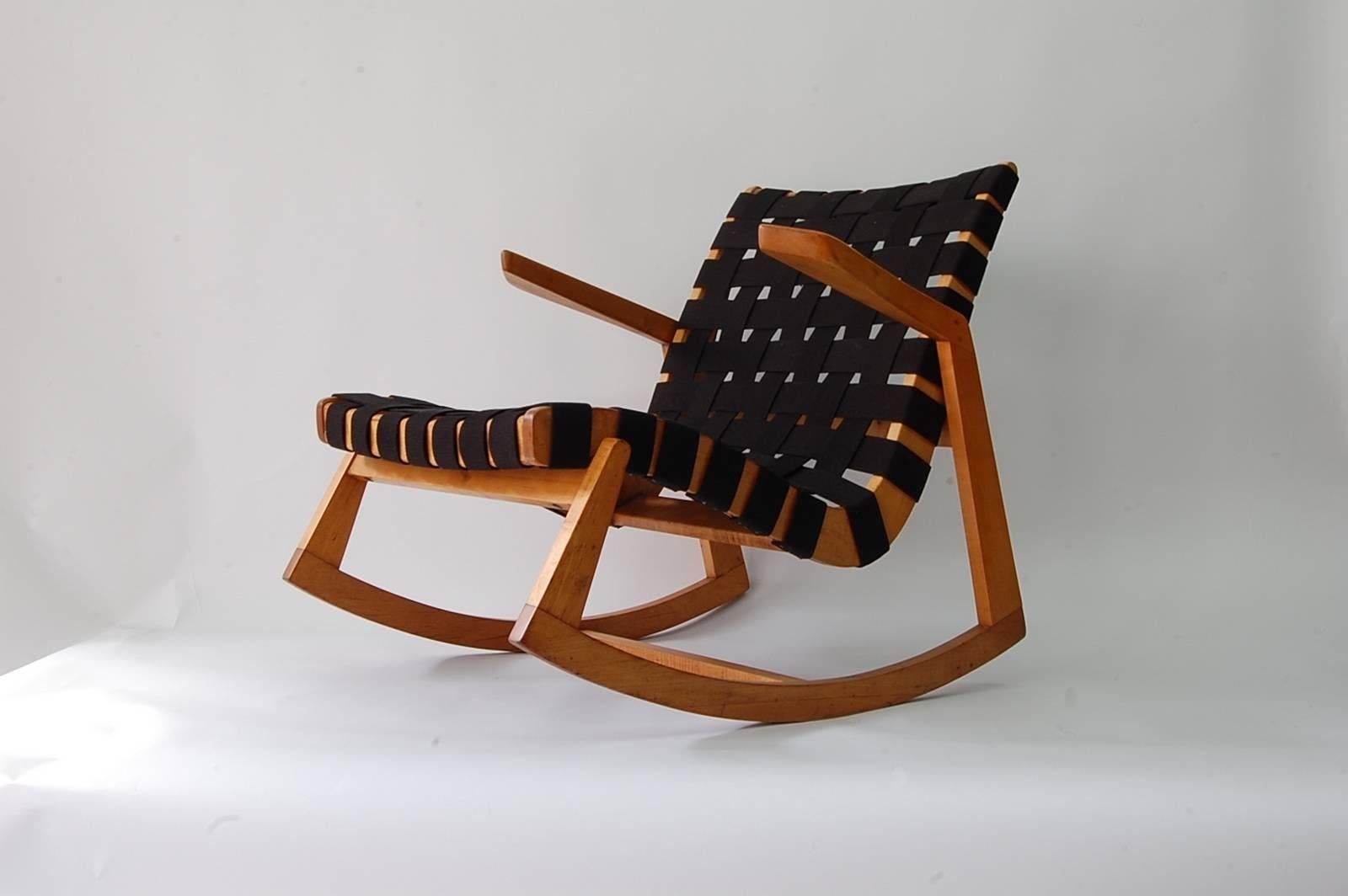 Rare Ralph Rapson Rocking Chair for Knoll at 1stDibs | ralph rapson ...
