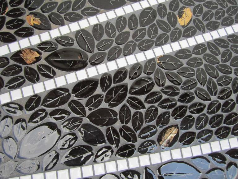 Gorgeous Boomerang Tile Top Mosaic Coffee Table Mid-Century Modern at ...