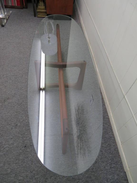 Fabulous Adrian Pearsall Sculptural Walnut Dog Bone Coffee Table ...