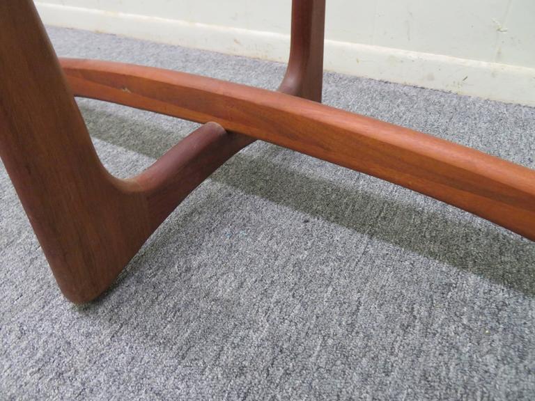 Fabulous Adrian Pearsall Sculptural Walnut Dog Bone Coffee Table ...