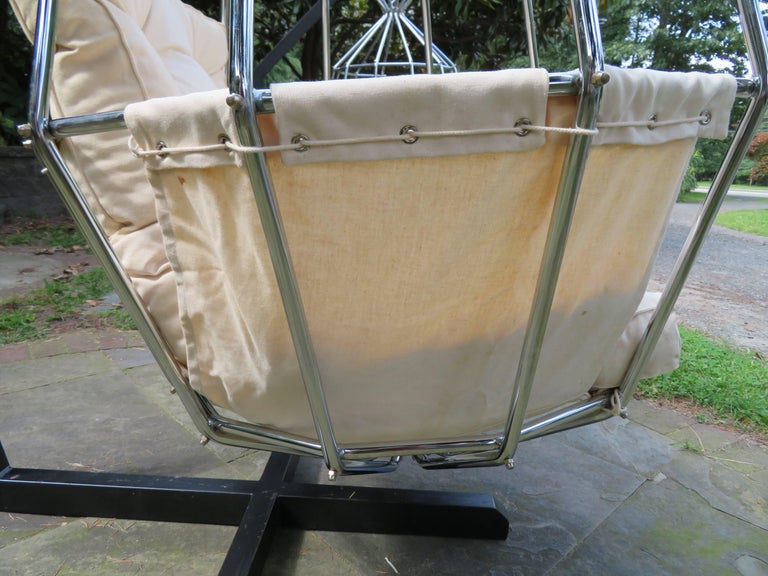 Fantastic Ib Arberg Hanging Parrot Mid-Century Modern Birdcage Chair ...