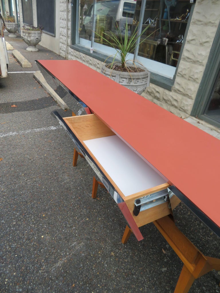 Gorgeous Pace Collection Floating Wall-Mounted Console Shelf, Mid ...