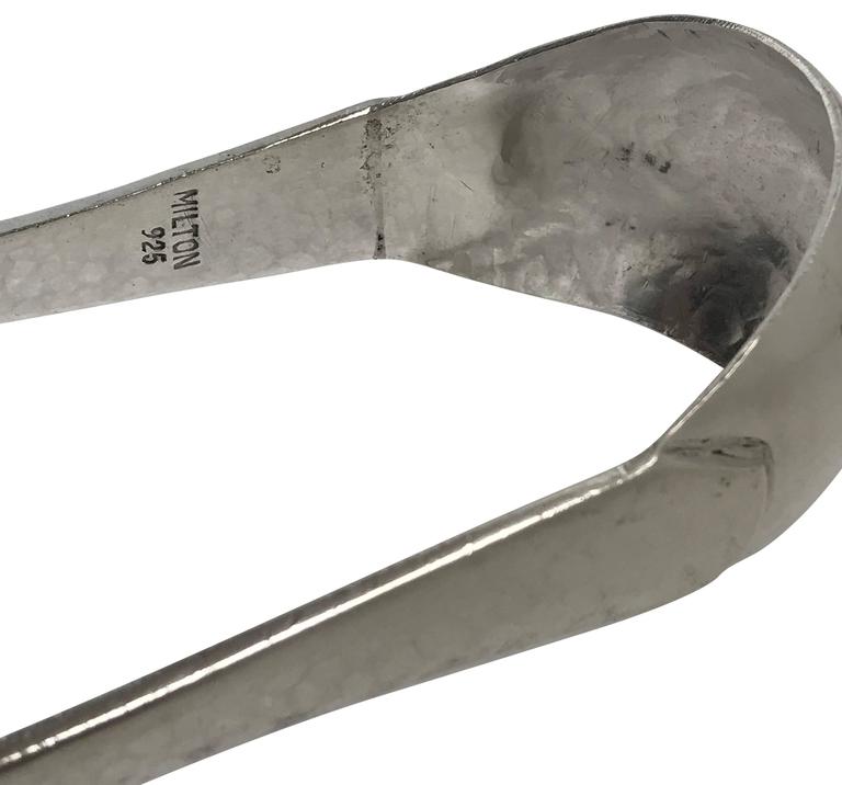 Sterling Silver Ice Tongs with Claws at 1stDibs