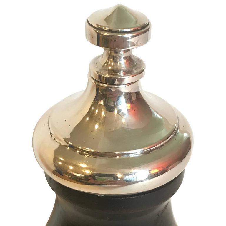 Sterling Silver Pepper Mill at 1stDibs