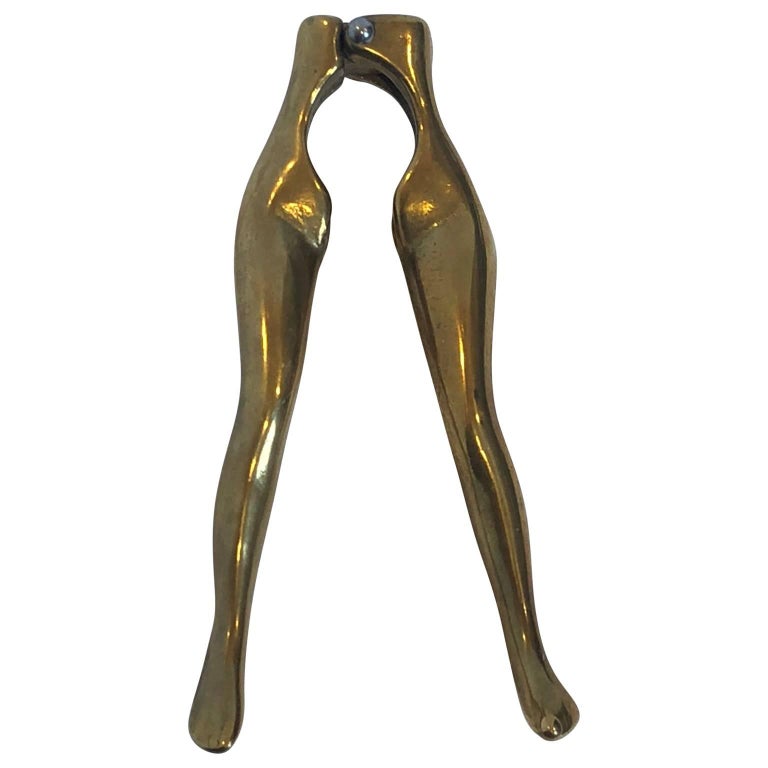 Italian Art Deco Brass Nutcracker at 1stDibs