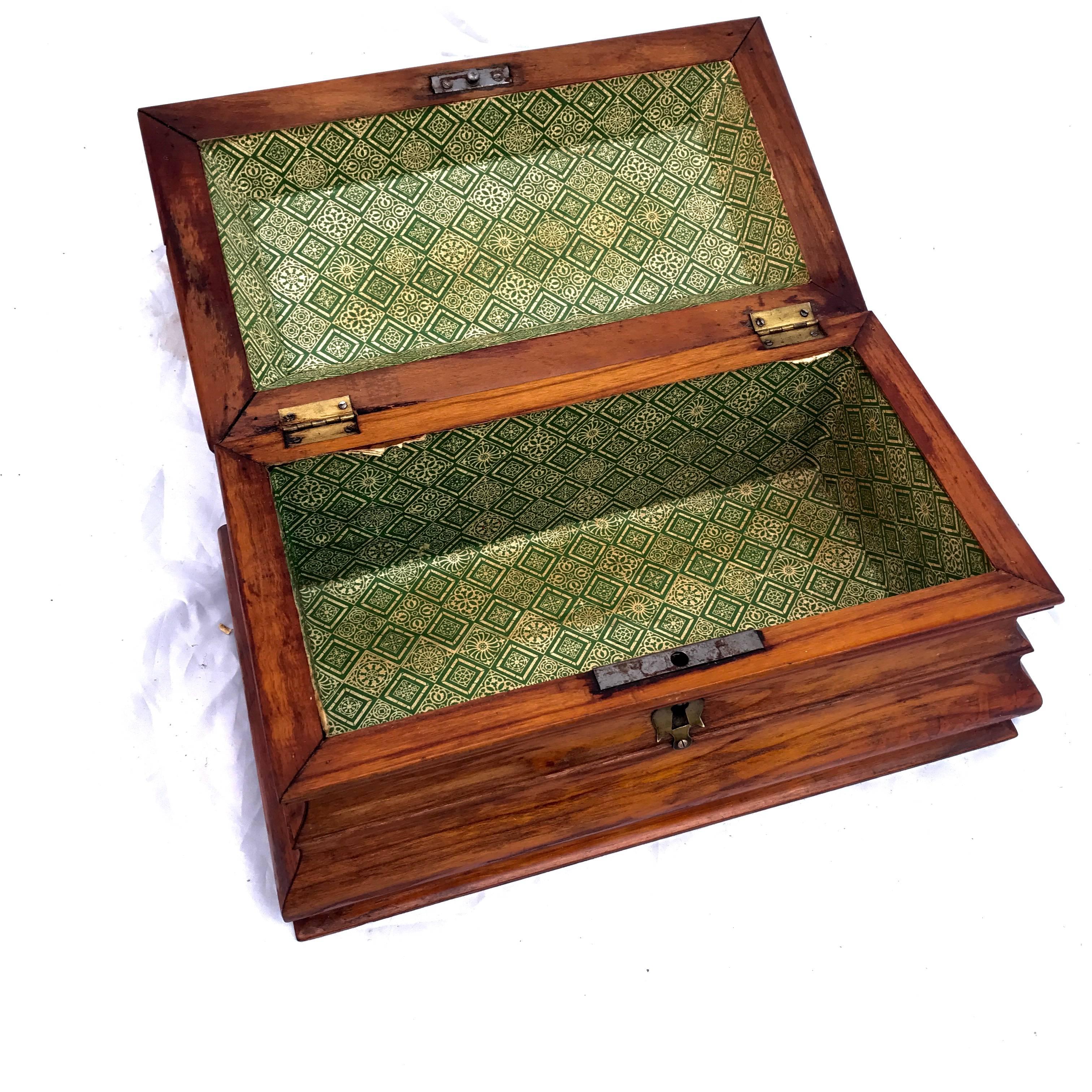 Antique Wooden Italian Jewelry Box at 1stDibs | vintage italian jewelry ...