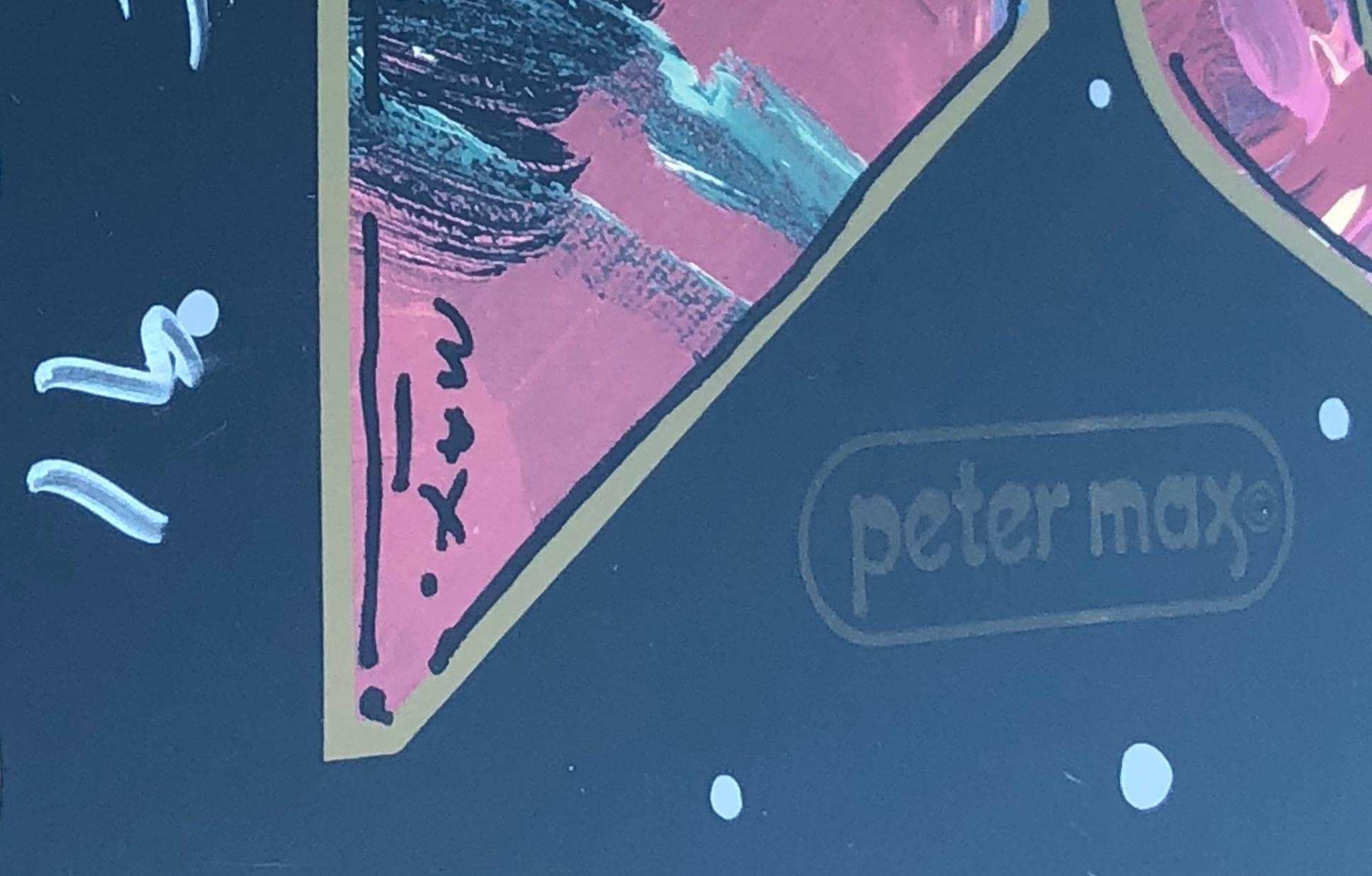 Signed Vintage Peter Max "The Grammy Poster, " 1991 at 1stDibs | grammy ...