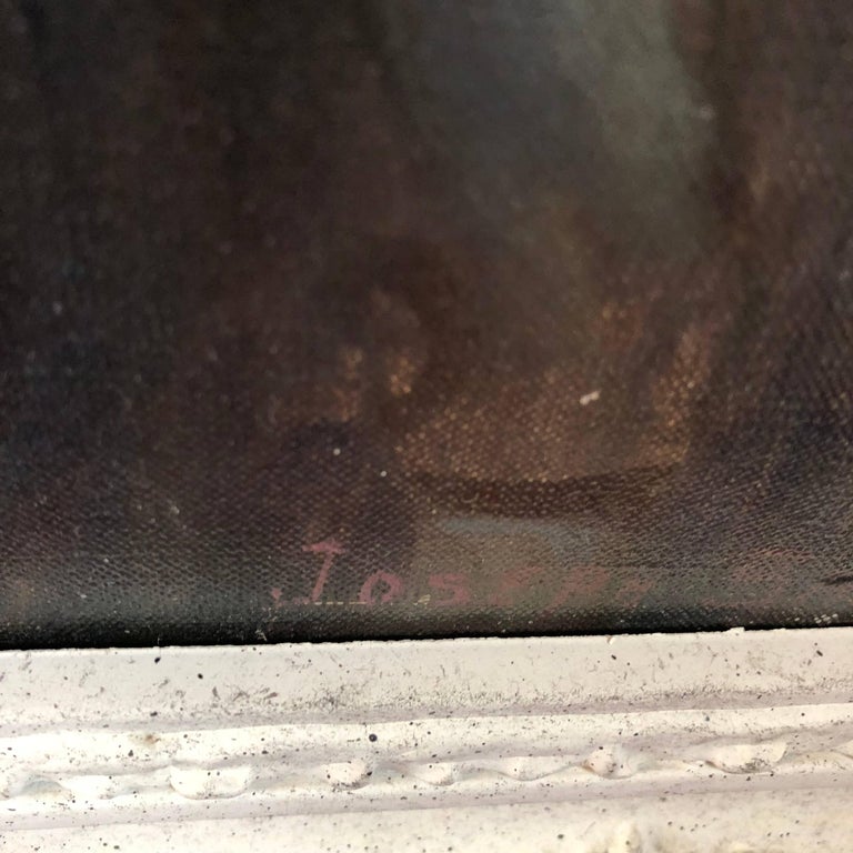 Joseph Sacks, Impressionist Portrait of a Lady with a Black Hat at 1stDibs