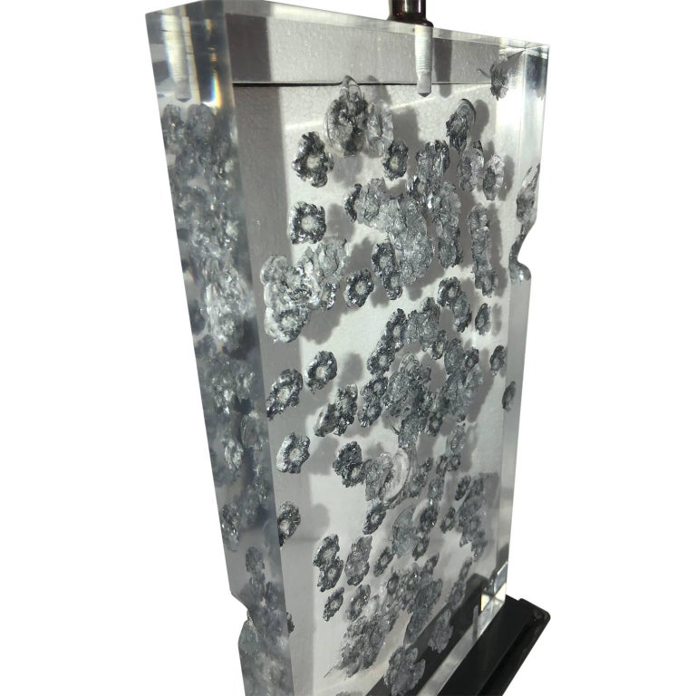 Industrial Table Lamp Made by Tested Bulletproof Acrylic For Sale at ...