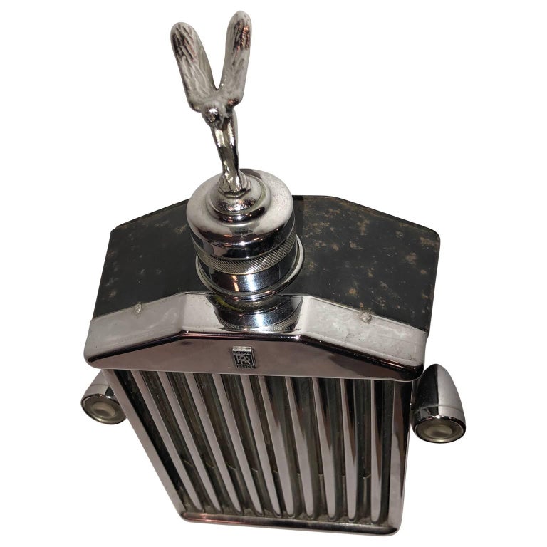 Vintage Rolls Royce Radiator Flask and Musical Box at 1stDibs | rolls ...