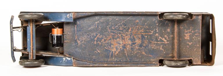 1920s Vintage Cor-Cor Toy Bus with Working Lights at 1stDibs