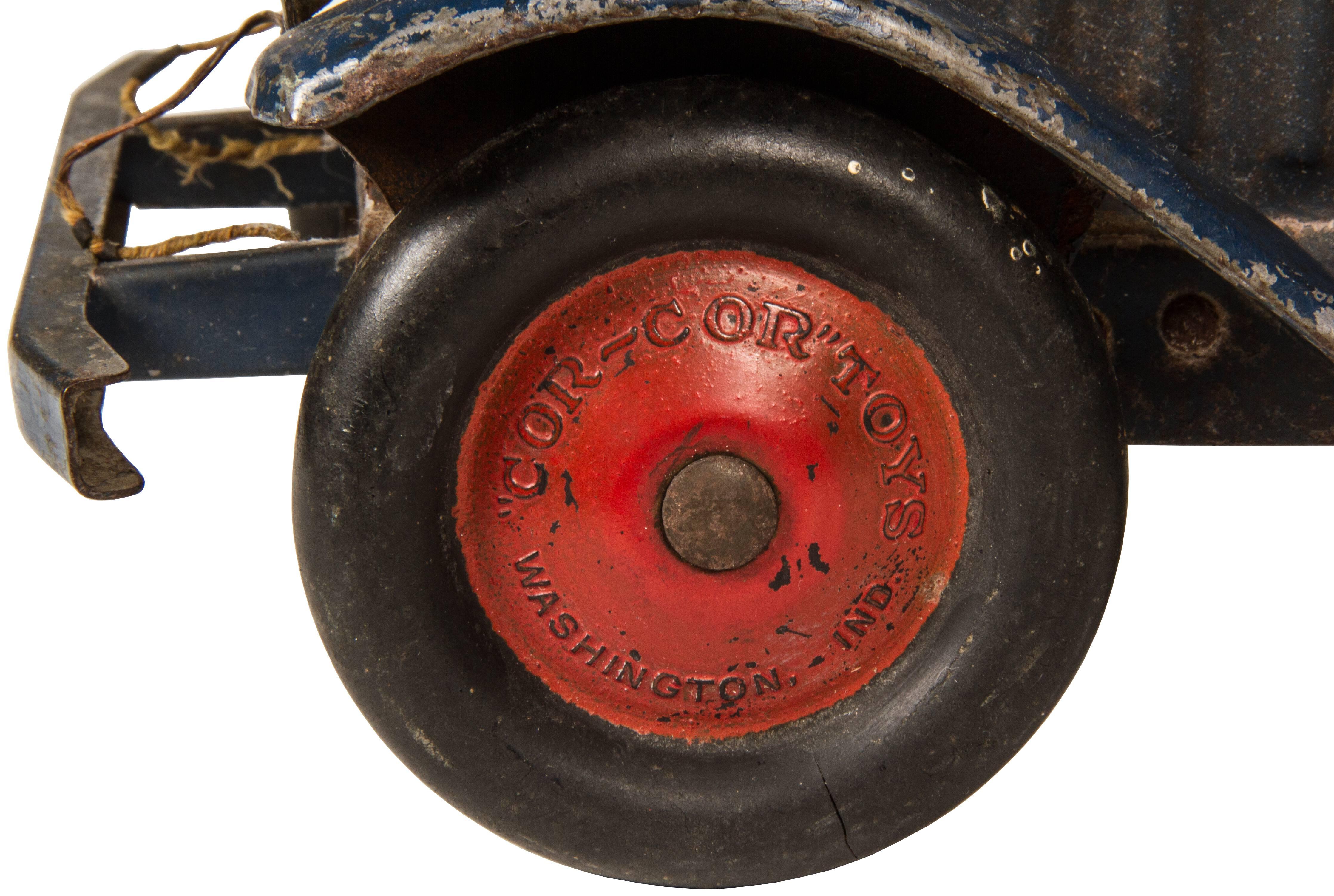 1920s Vintage Cor-Cor Toy Bus with Working Lights at 1stDibs | toy cor ...