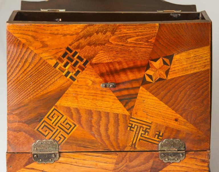Japanese Parquetry Traveling Desk at 1stDibs