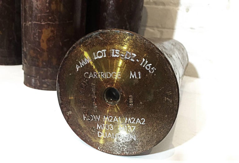 Vietnam Era Howitzer Shell Casings, 1968 at 1stDibs