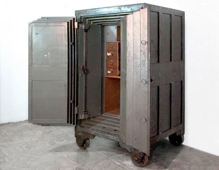 Massive Antique Floor Safe, circa 1875 at 1stDibs | antique floor safe ...