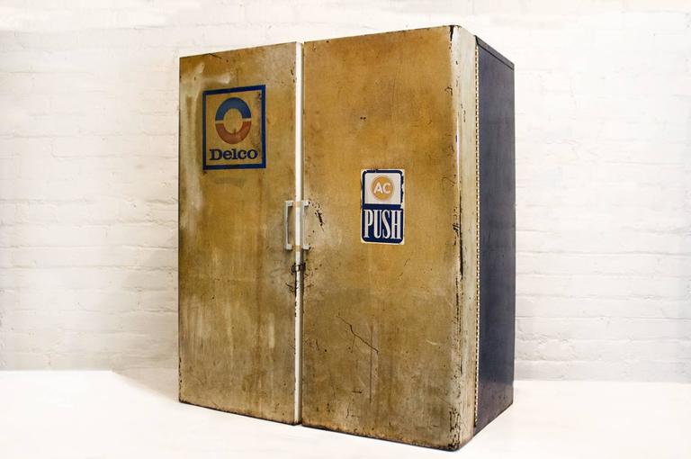 Vintage Delco Parts Display Cabinet, 1960s at 1stDibs | vintage ac ...