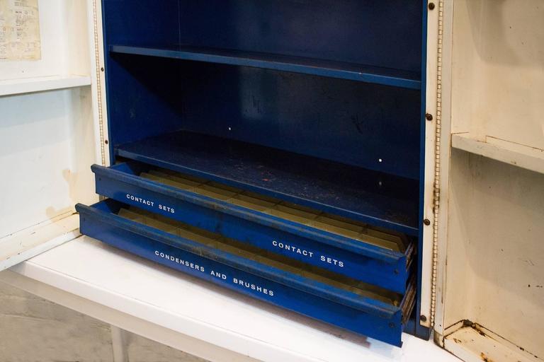 Vintage Delco Parts Display Cabinet, 1960s at 1stDibs | vintage ac ...