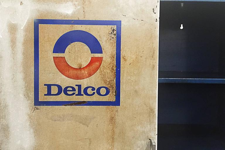 Vintage Delco Parts Display Cabinet, 1960s at 1stDibs | vintage ac ...