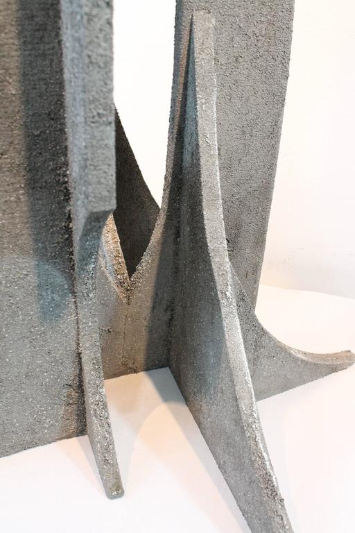 Mid-Century Modernist Angular Sculpture For Sale at 1stDibs