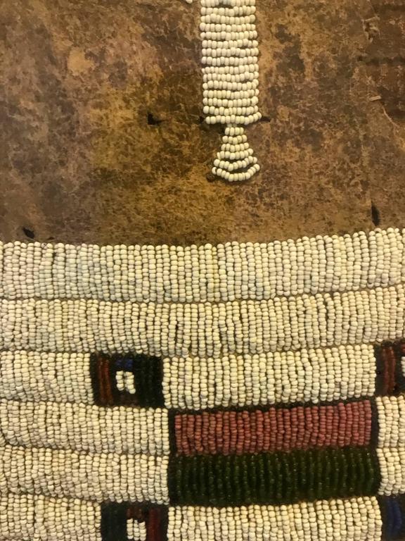 Antique Ceremonial Beaded Apron Textile from South Africa at 1stDibs ...