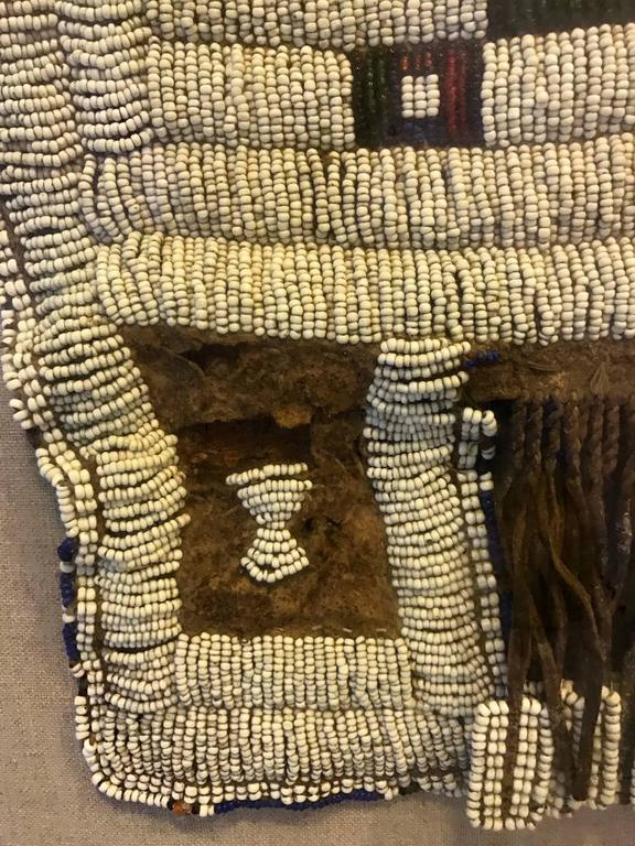Antique Ceremonial Beaded Apron Textile from South Africa at 1stDibs