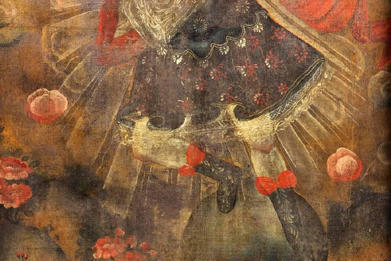 Antique Spanish Colonial Painting Cuzco School at 1stDibs | cuzco ...