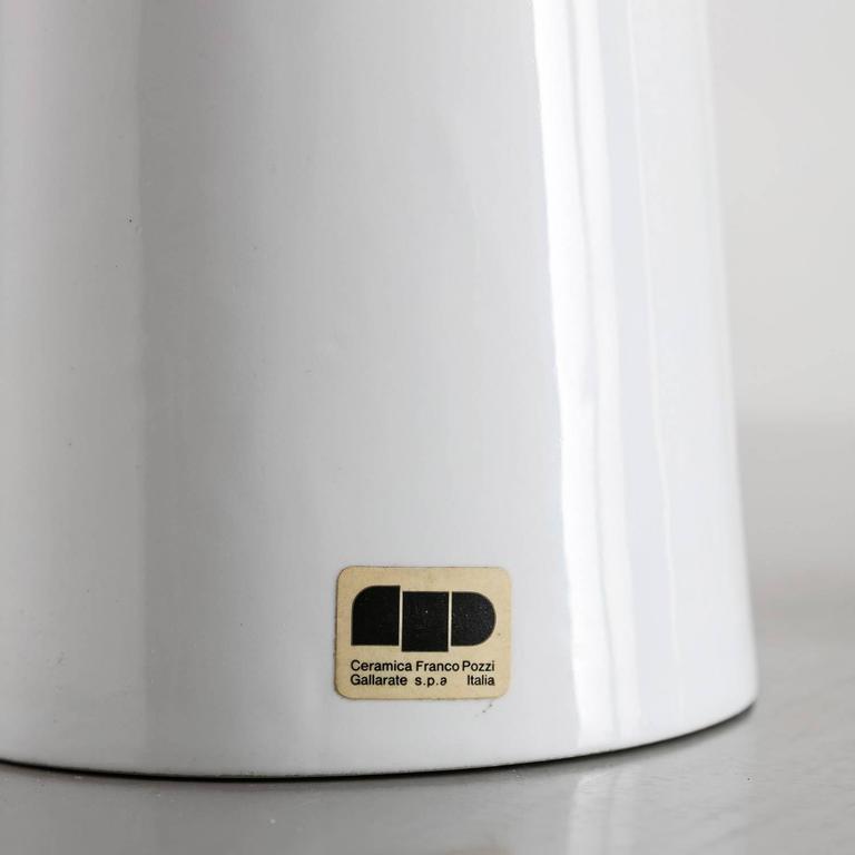 Set of Three Ceramic Vases by Ambrogio Pozzi For Sale at 1stDibs