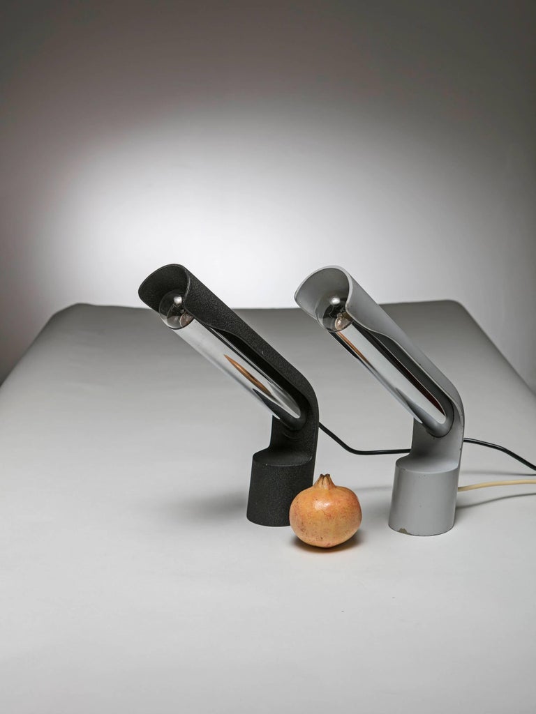 Pair of "Pugno" Table Lamps by Richard Carruthers for Fontana Arte For ...