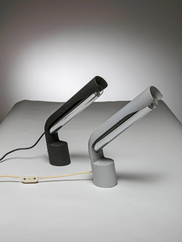 Pair of "Pugno" Table Lamps by Richard Carruthers for Fontana Arte For ...