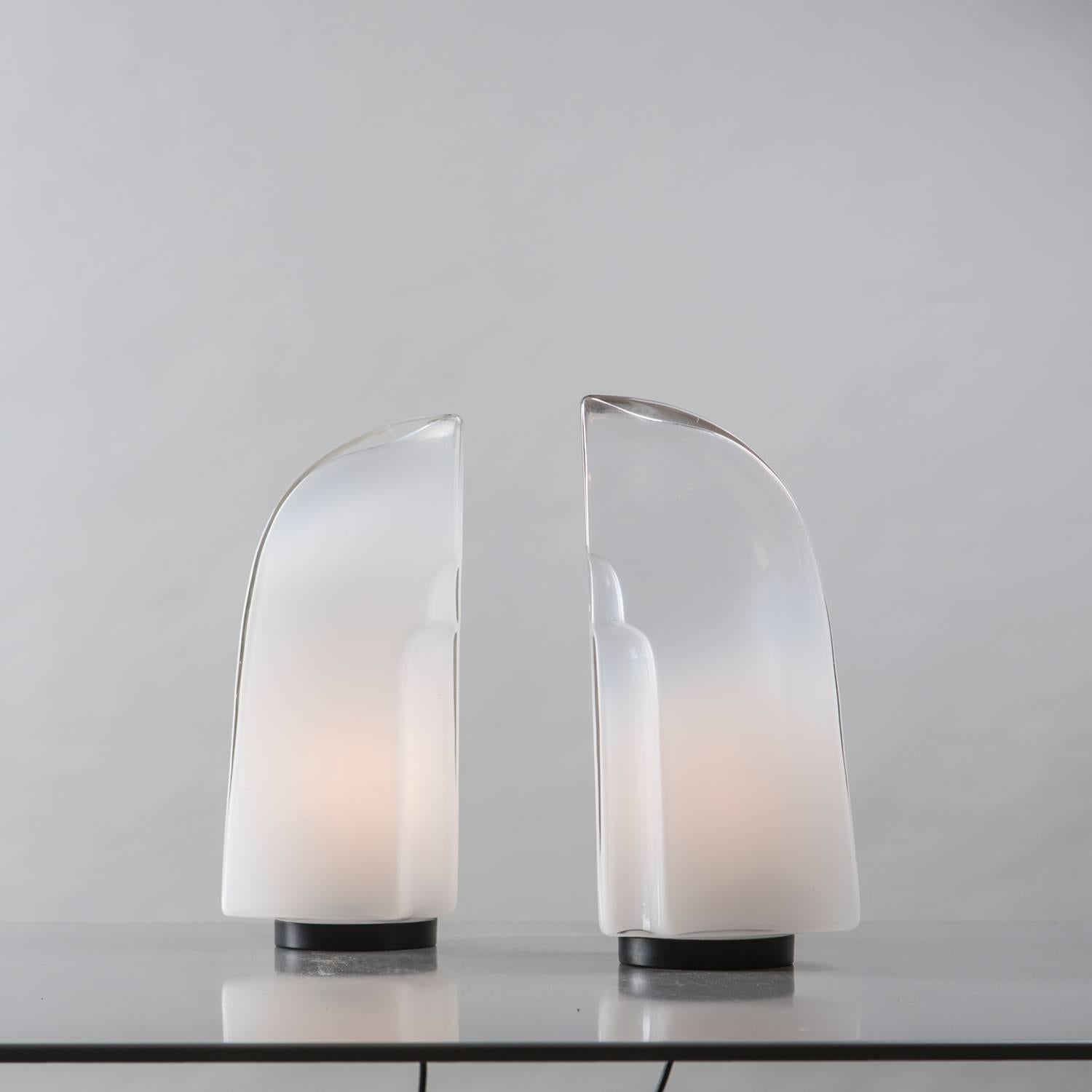 Pair of "Tiki" Table Lamps by Kazuhide Takahama for Leucos For Sale at ...