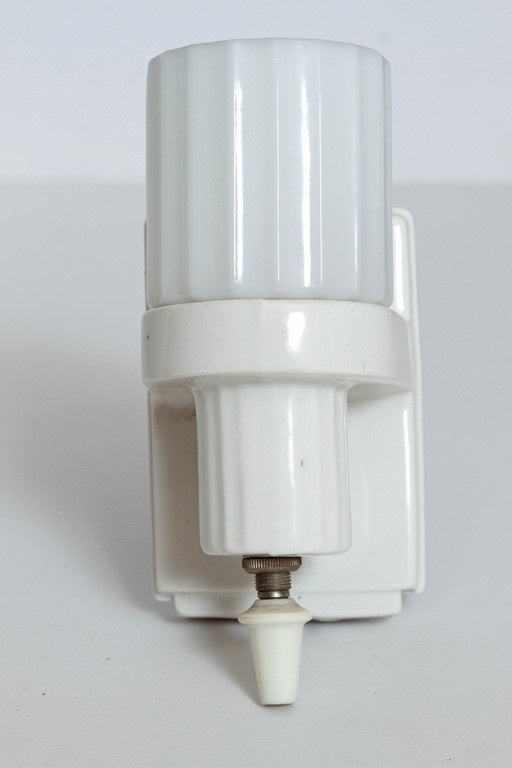 Walter Von Nessen Single Bathroom Fixture for Efco Lite For Sale at 1stDibs