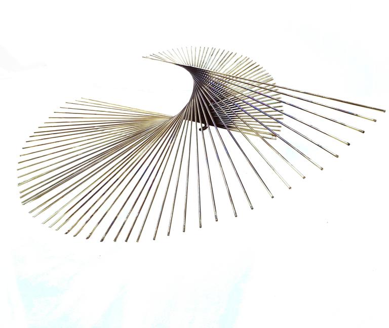 Curtis C. Jere Sculpture Sculptural Wall Hanging Signed 1987 at 1stDibs