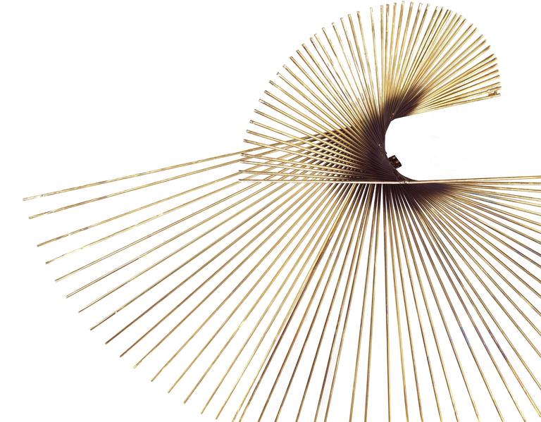 Curtis C. Jere Sculpture Sculptural Wall Hanging Signed 1987 at 1stDibs