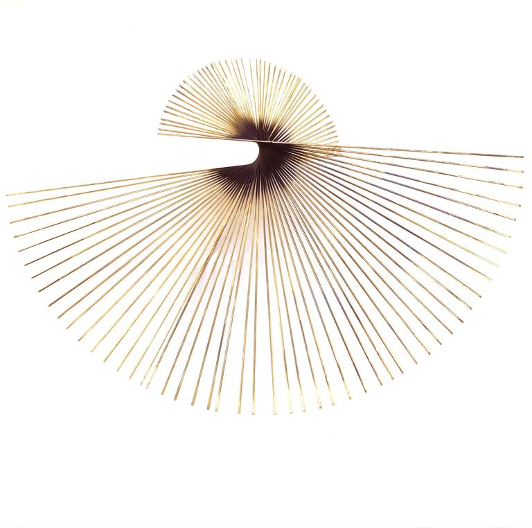 Curtis C. Jere Sculpture Sculptural Wall Hanging Signed 1987 at 1stDibs